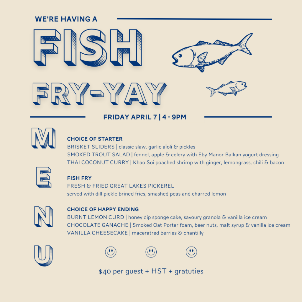 Good Friday Fish Fry-Yay! – Paris Brewing